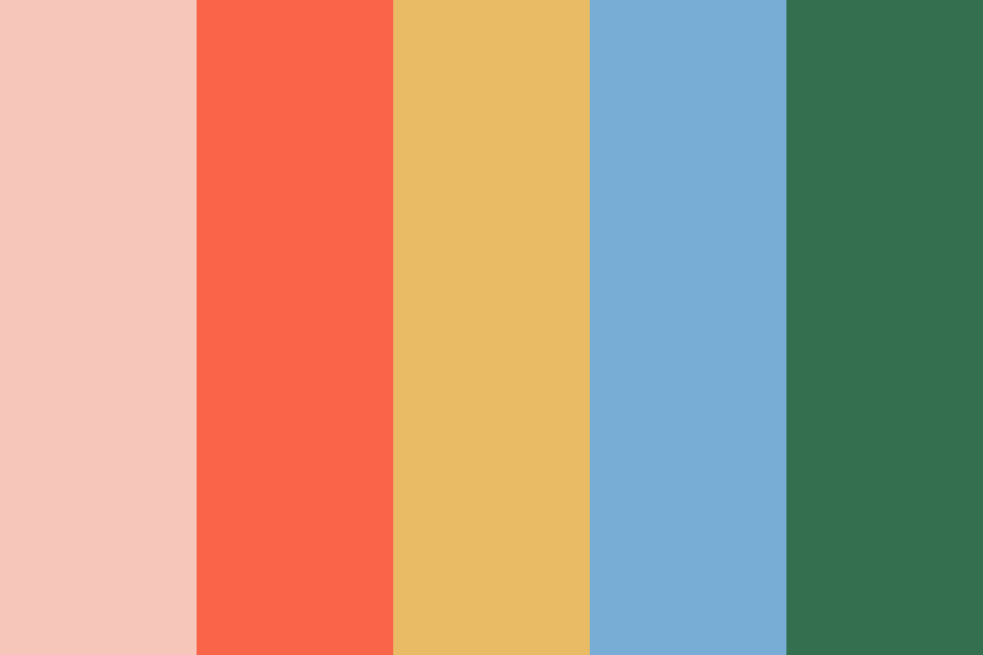 Cute Mod Color Palette