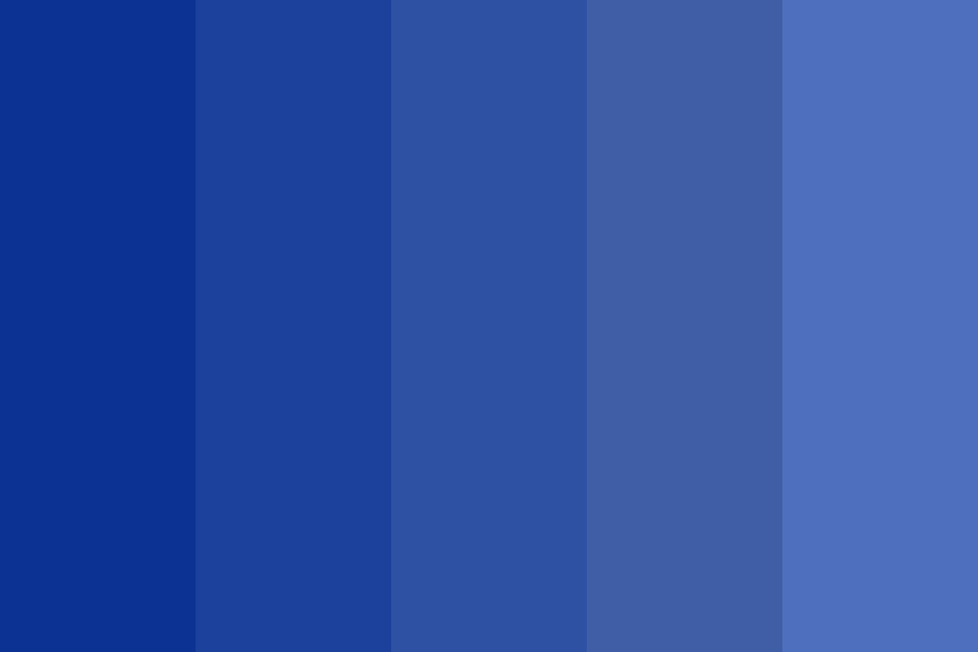 When I Imagine Blue I Imagine ummm Color Palette