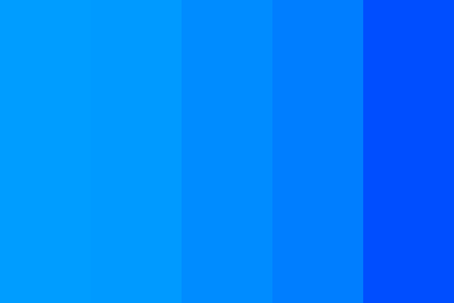 Some Awesome Shades Of Blue Color Palette