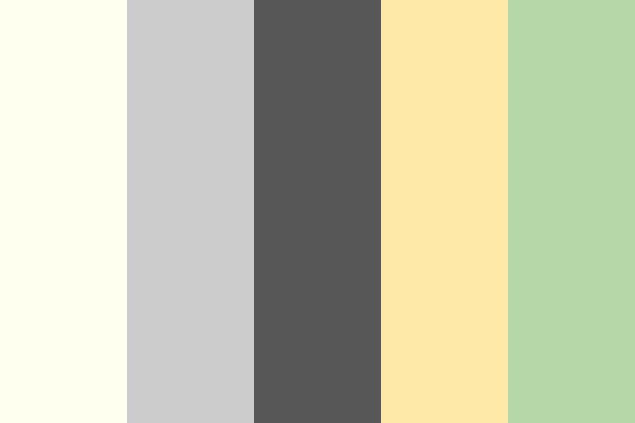 Creamy Green Color Palette Creamy Green Color Palette