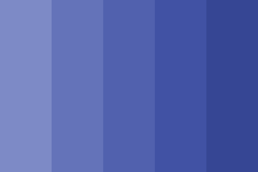 TRH Blue Tones Color Palette