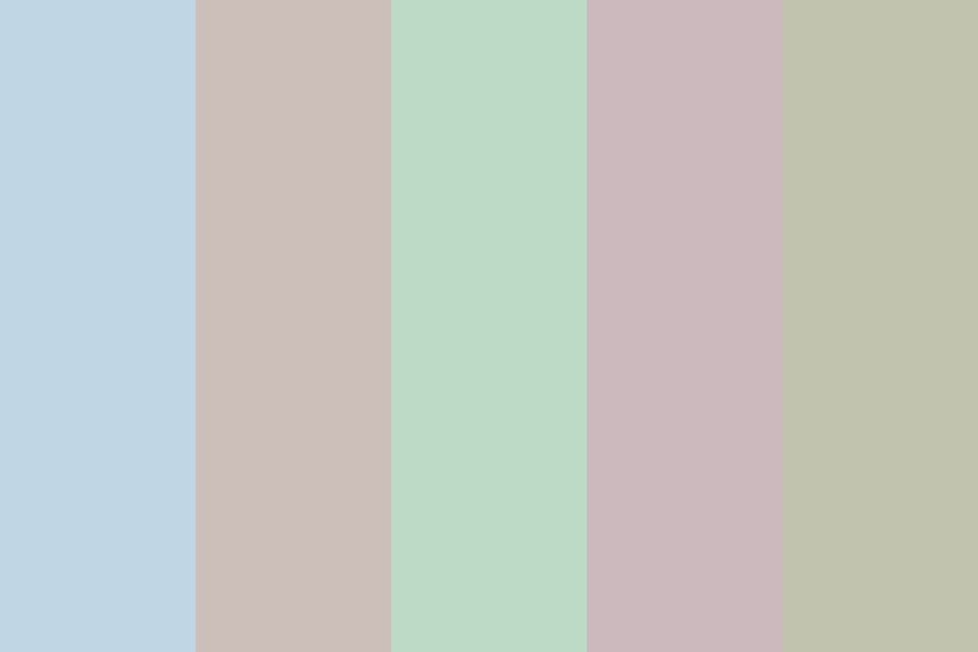 Rather Desaturated Color Palette