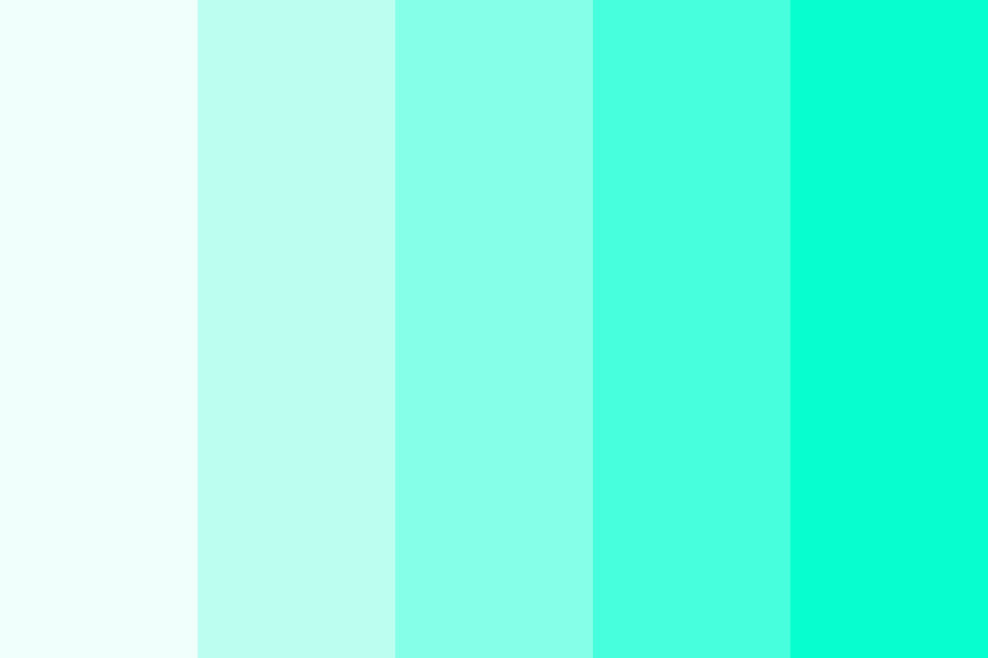 Phosphorescent Plankton Color Palette
