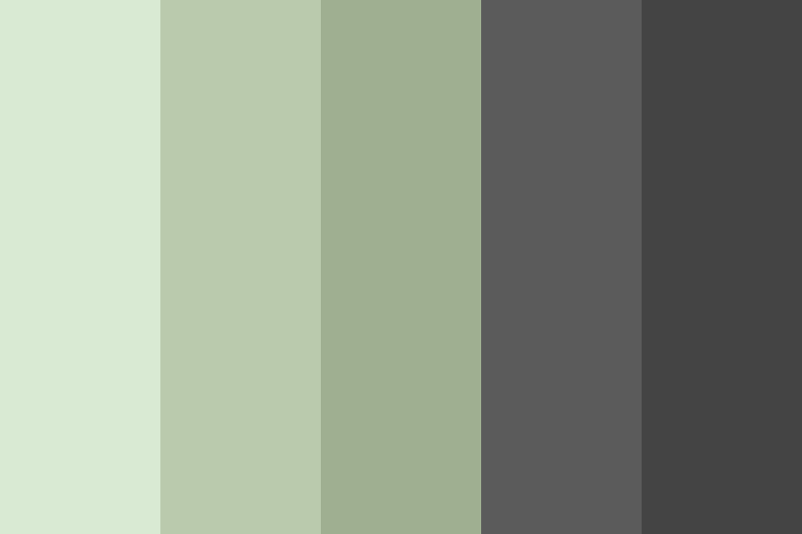 Concrete-Celery Color Palette Concrete-Celery Color Palette