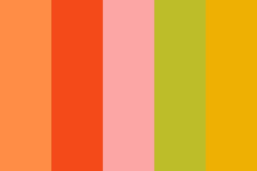 Change In Rainbow Color Palette Retro Color Palette Colour P Change In Rainbow Color Palette Retro Color Palette Colour P