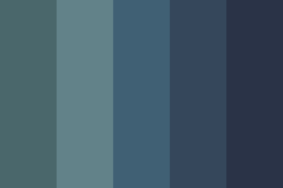 Mid-Ocean Color Palette