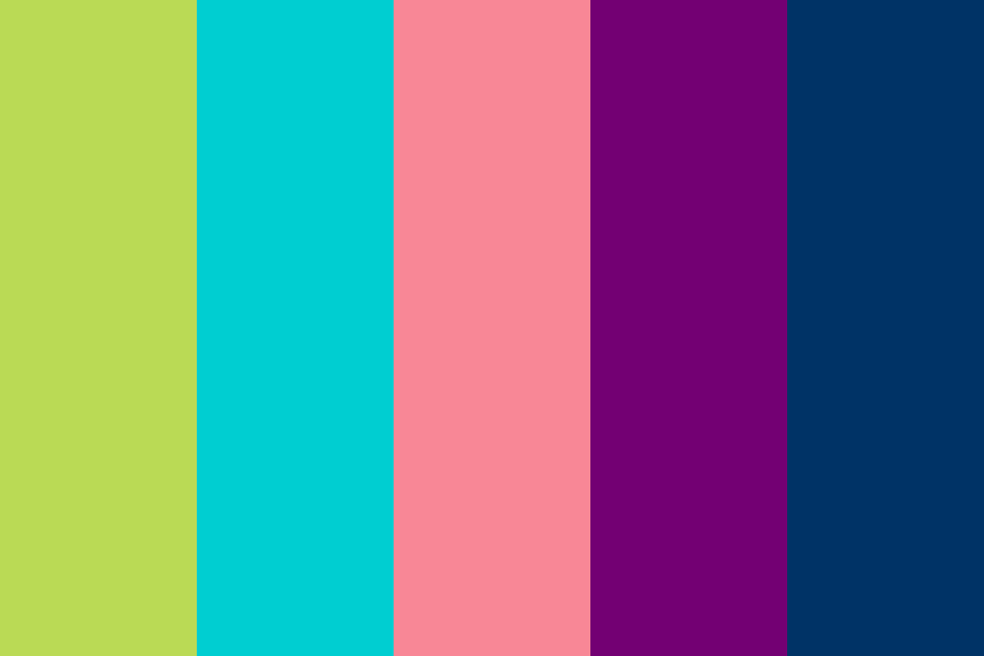 Rainbow Reads- Teen Color Palette