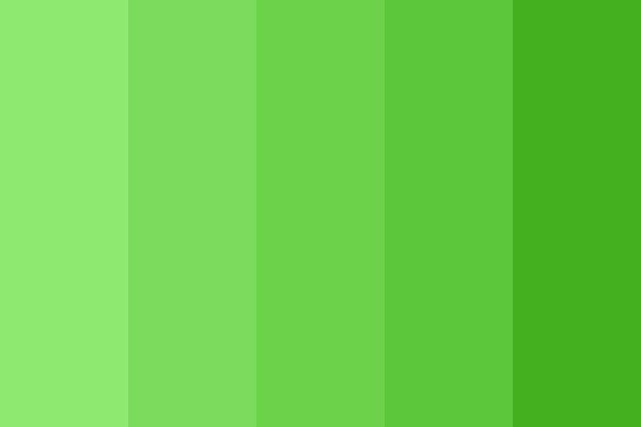 Green Recovery Color Palette