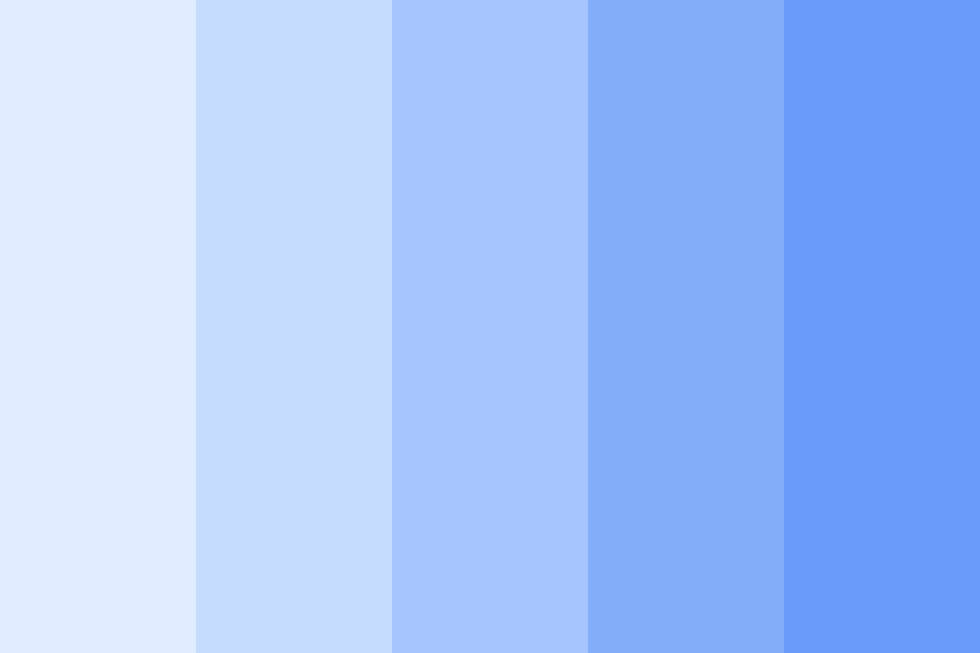 BLUE PR 5 Color Palette