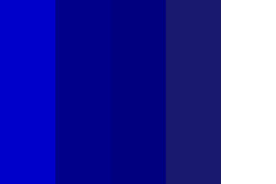 blue colors 5 Color Palette
