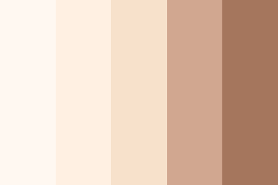 Basic Brown Scale Color Palette Basic Brown Scale Color Palette