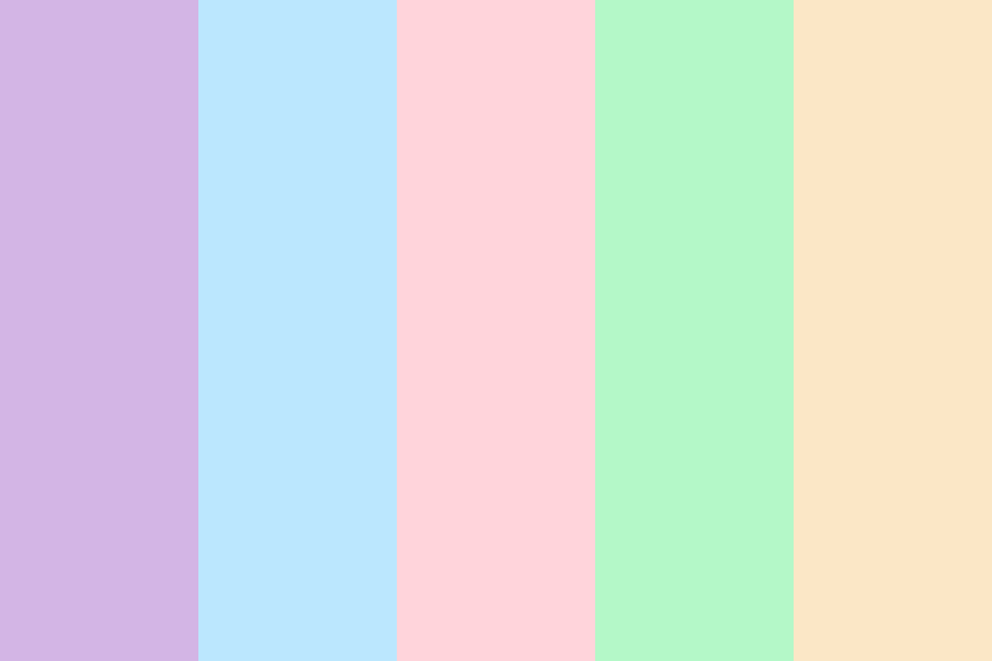 pastel highlighters Color Palette pastel highlighters Color Palette