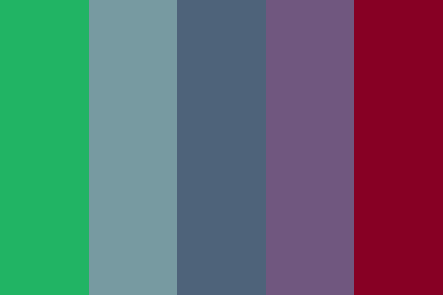 Lady Tremaine Color Palette