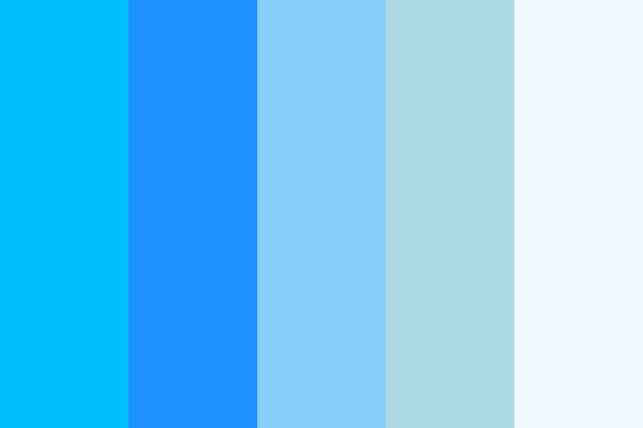 Fresh Blues 1 Color Palette