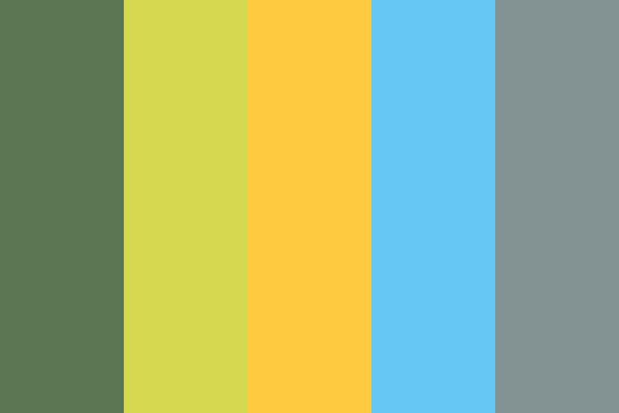 tempered tropics Color Palette