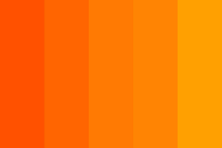 Orange Citrus Color Palette Orange Citrus Color Palette