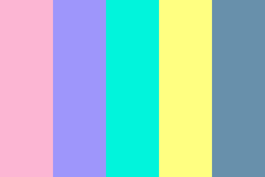 Soft Memphis Color Palette