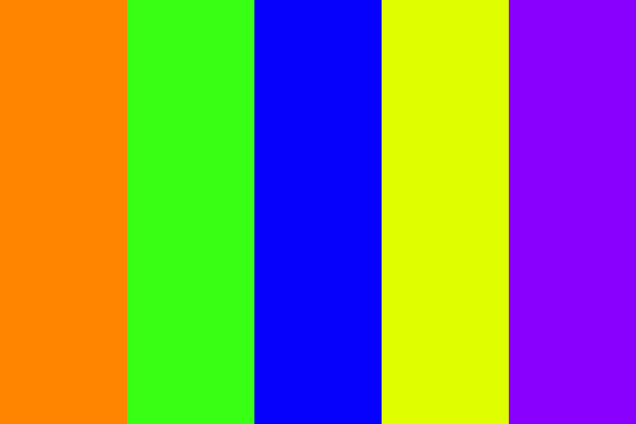 80s neon Color Palette 80s neon Color Palette