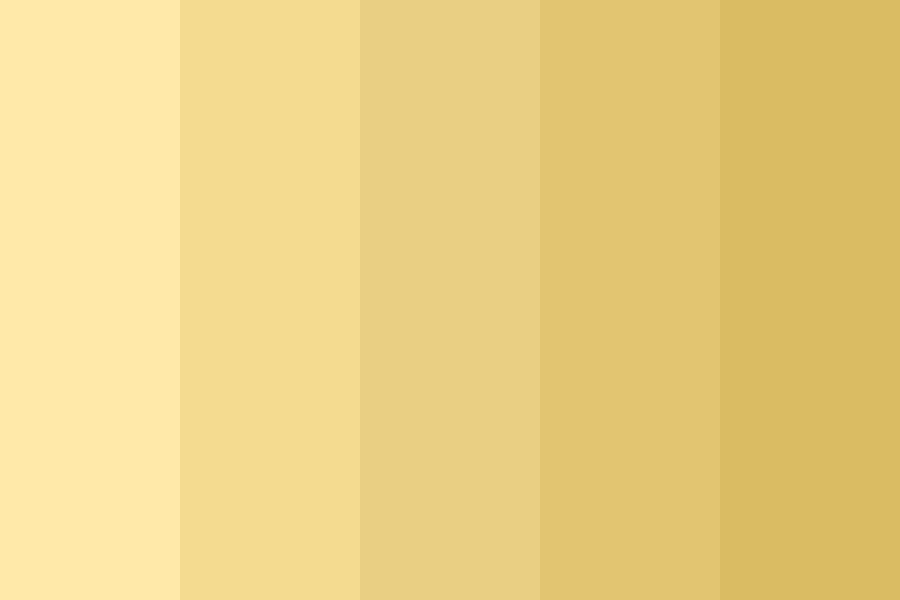 Shades of light yellow Color Palette Shades of light yellow Color Palette