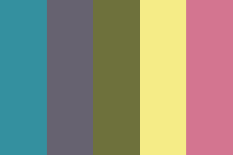 Blossom Road Color Palette