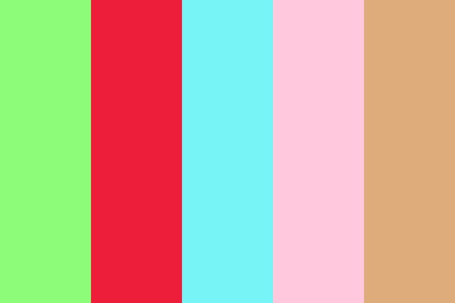 Sweet and Festive Color Palette