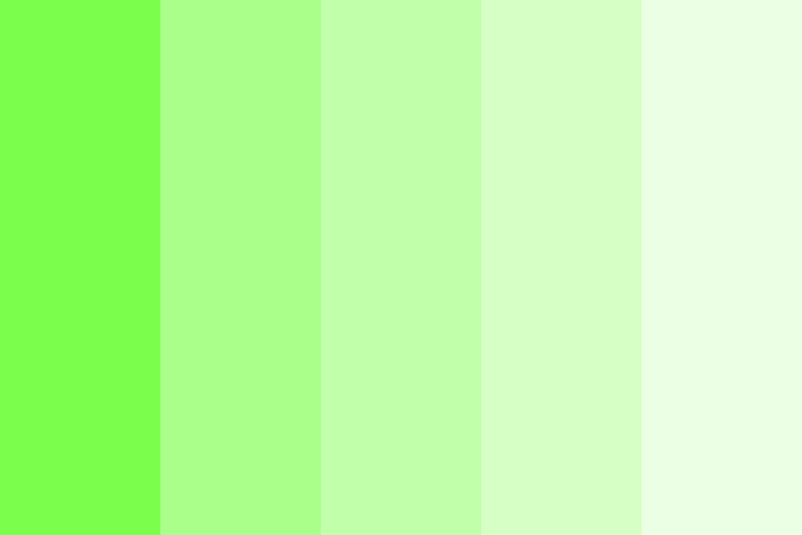 Tropical Lime Color Palette