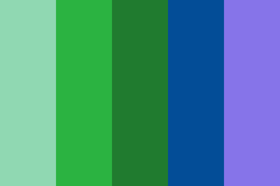 CoT2 Viz Cool Color Palette