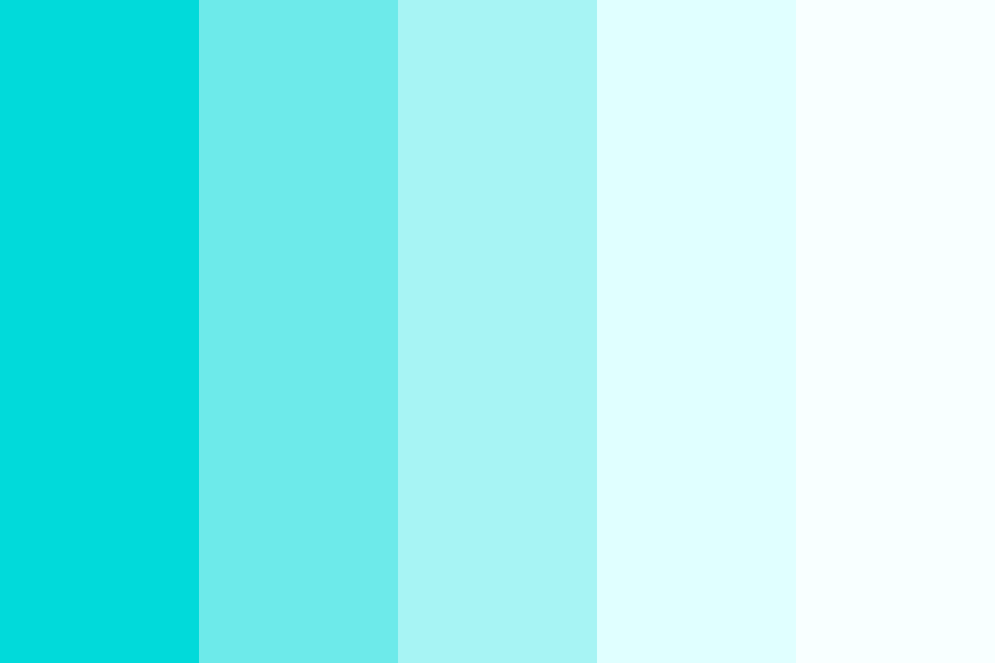 Birthday Bash Blue Color Palette