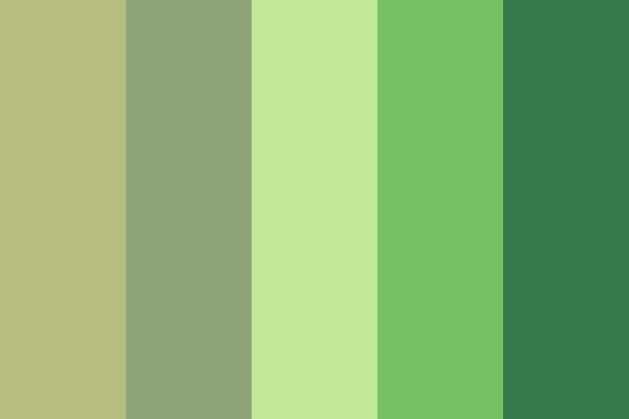 Mossy Days Color Palette Mossy Days Color Palette