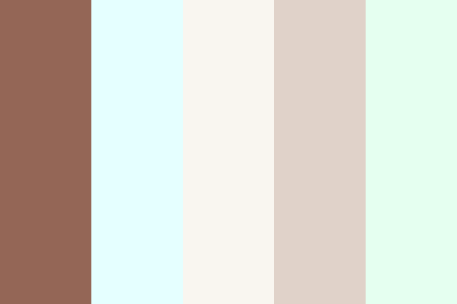mint choco budget Color Palette