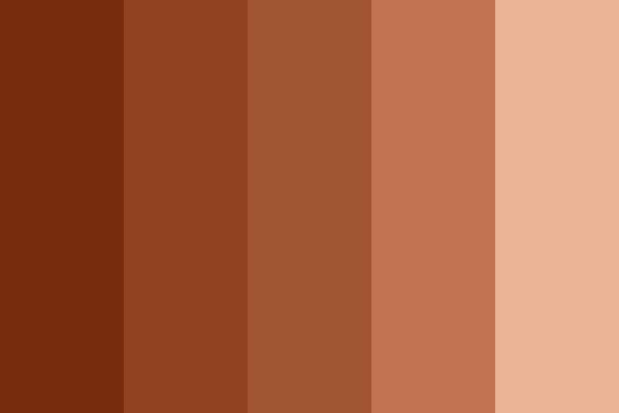 Video Game Browns Color Palette