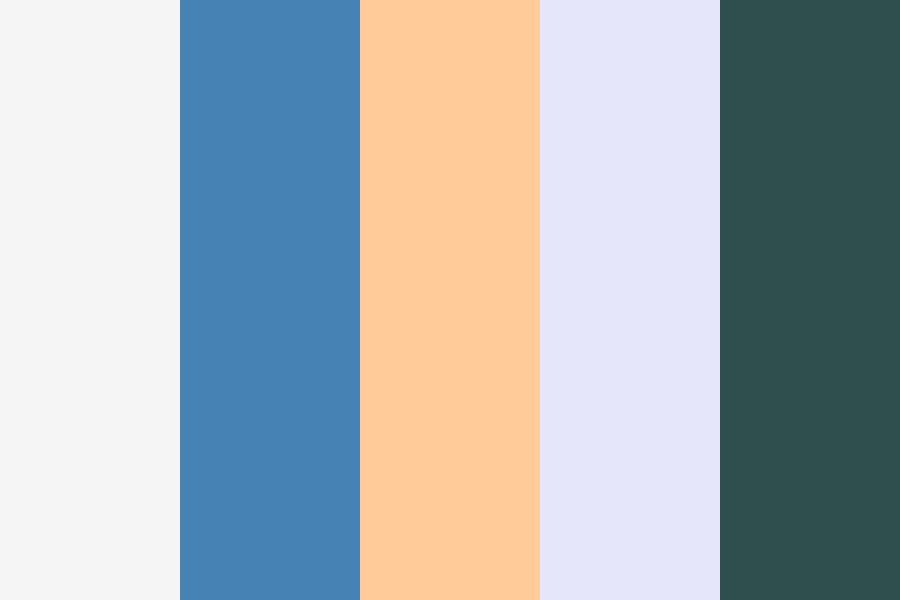 Minimalistic And Modern Variant Color Palette