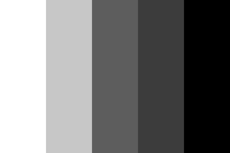 fading black Color Palette