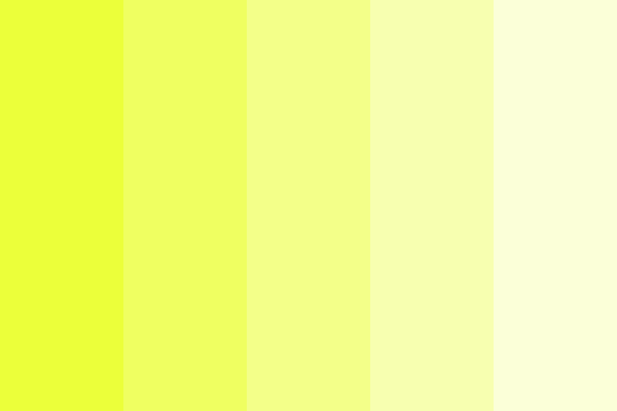 Neon Dandelion Color Palette