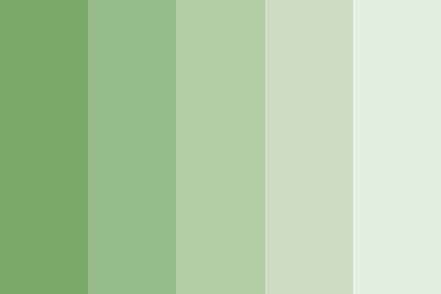 Duochrome Verdant Color Palette