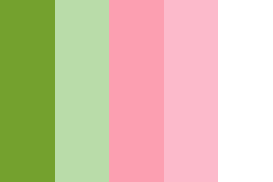 Strawberry Matcha Color Palette Strawberry Matcha Color Palette