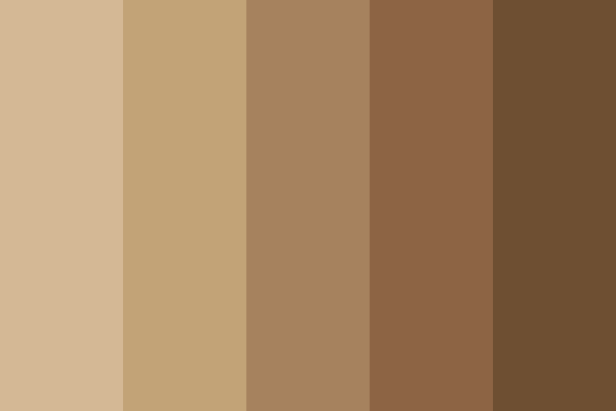 Warm Israeli Desert Monochromatic Palette Color Palette