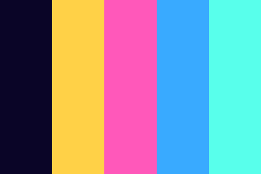 arcade gaming Color Palette
