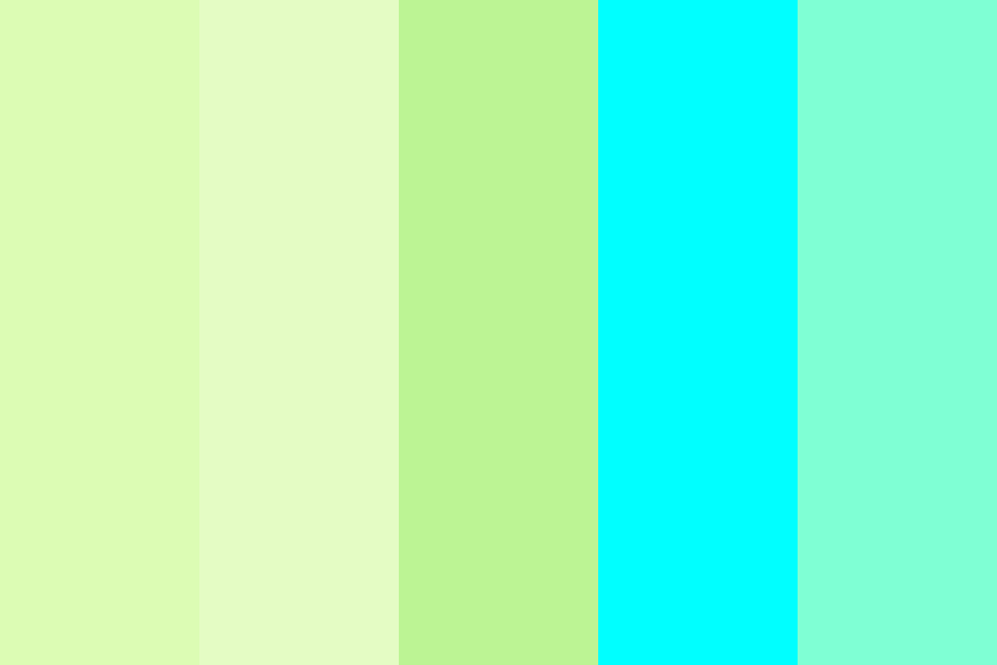 blue oblivion Color Palette