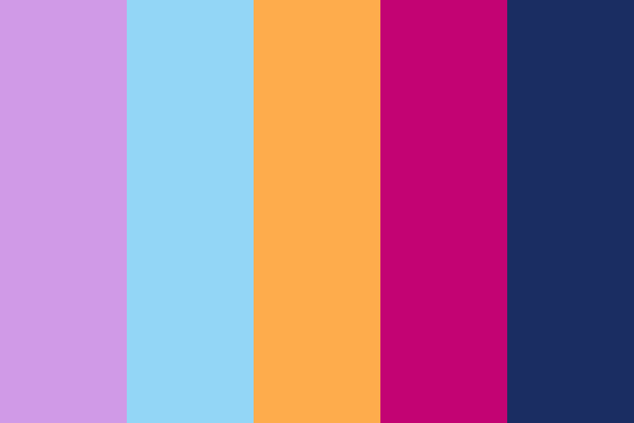 my little pony Color Palette