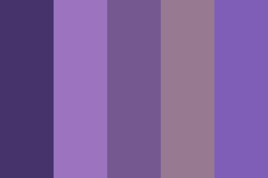 Minecraft Amethyst Color Palette