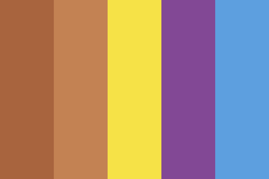 Rockstar Freddy Color Palette