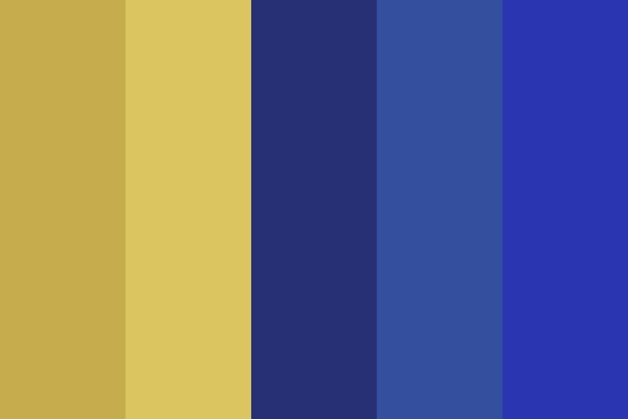 POISONOUS blue Color Palette