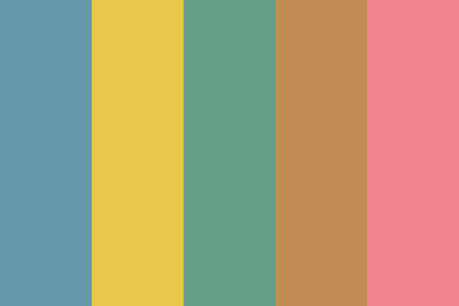 Mountain Pool Party Color Palette