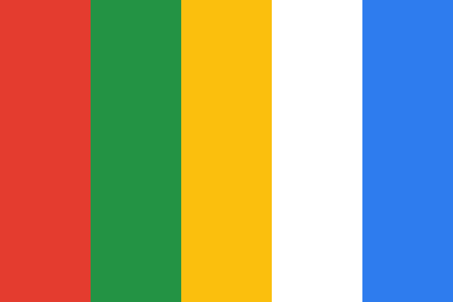 Google Chrome Icon Color Palette