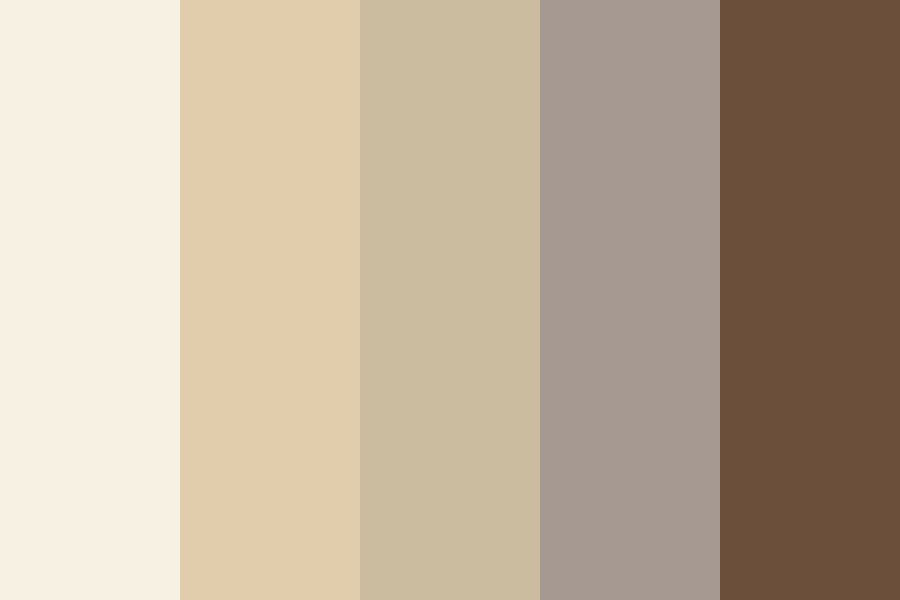 My Neutral Olive Tone NEUTRALS Color Palette