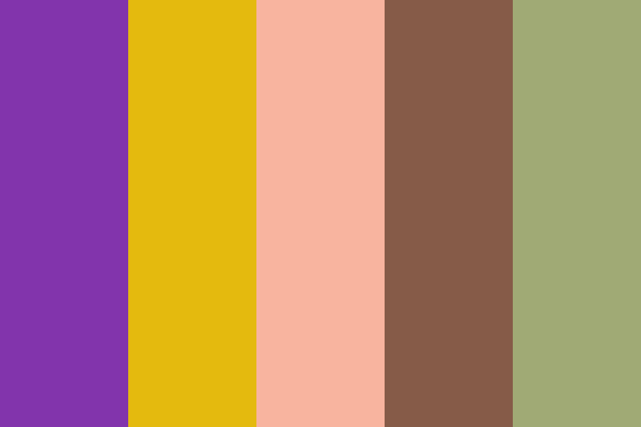 Psychotic Eggplants Color Palette