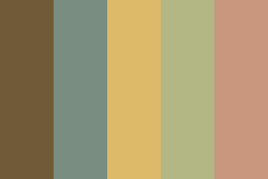 Birth of Venis Color Palette