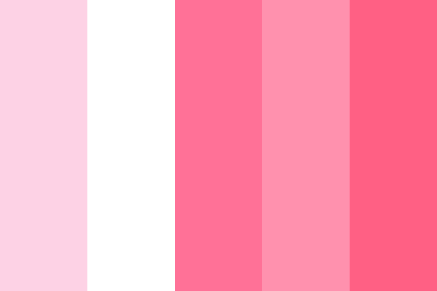 Pink Bubble Gum Color Palette