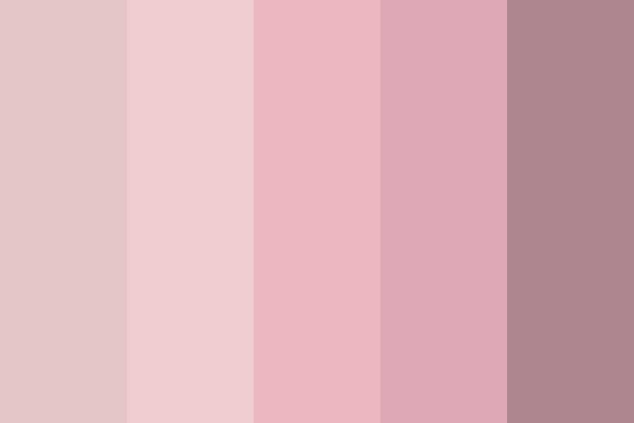 Rose Nude Color Palette Rose Nude Color Palette